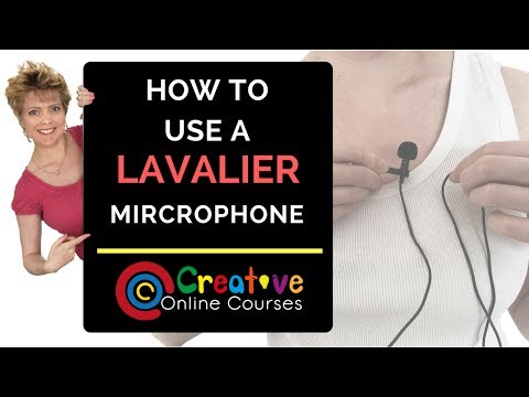 HOW TO USE A LAVALIER MIC