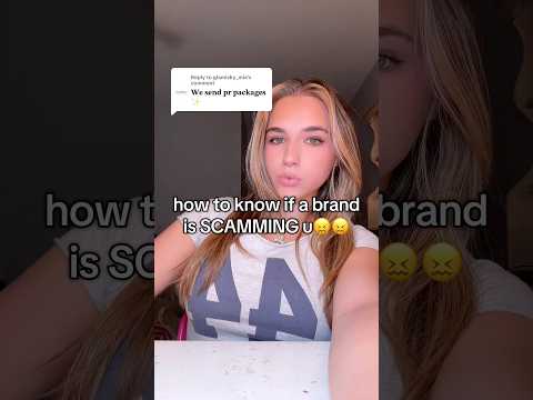 donβt want anyone to get scammed!! #emailingbrands #microinfluencertips #howtogetpr