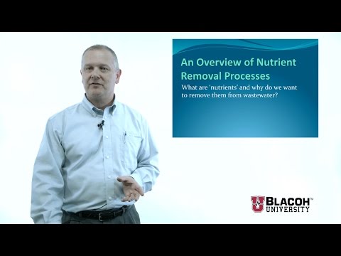 All Things Water Course I, Nutrient Removal Part 1 of 2