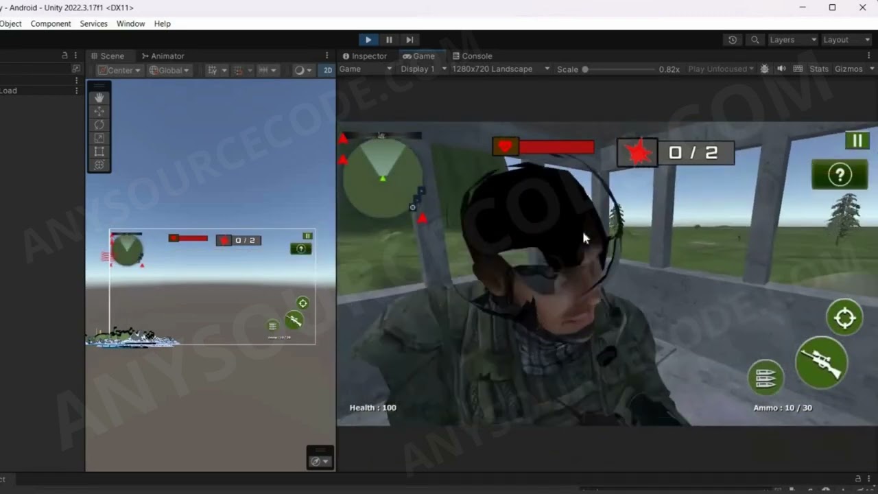 Border Army Sniper War: Counter Terrorist Attack Unity Game Source Code #unity #unity3d #unitydev