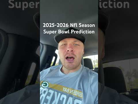 2025-2026 NFL Super Bowl Predictions! Comment below your thoughts and predictions!