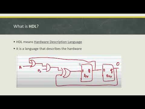 Overview of Hardware Description Language
