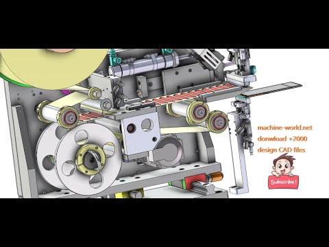 3D file industrial 3D model PCB labeling and stripping machine 🔧 ...