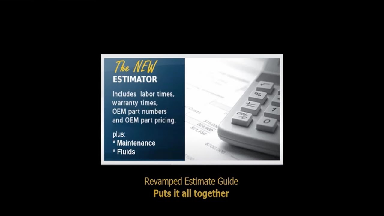 Mitchell 1 ProDemand New Estimate Guide