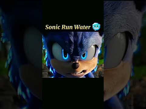 Sonic Run Water | sonic the hedgehog | Sonic 2 #shorts #sonic