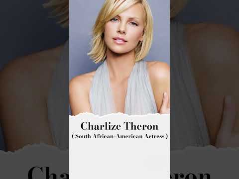 Charlize Theron - How to Pronounce ? | #pronunciation #howtosay #shorts