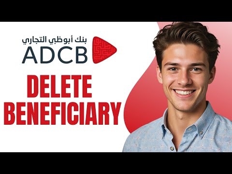 How to Delete Beneficiary in ADCB Bank Online