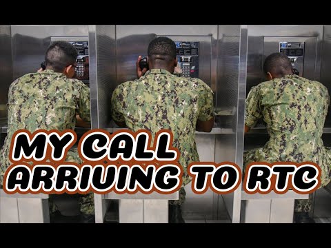 My Call Home From US Navy Boot Camp - March 29, 2022