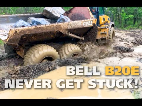 MUD IS NO OBSTACLE FOR THE BELL B20E