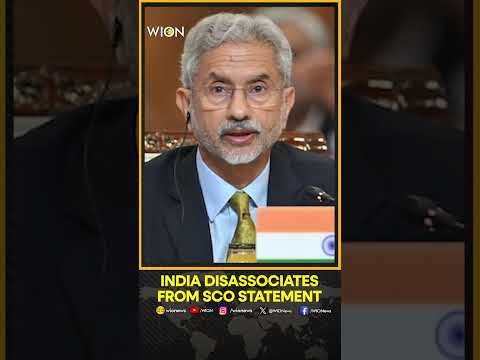 India Distances Itself From SCO Statement Condemning Israeli Strikes on Iran | WION Shorts