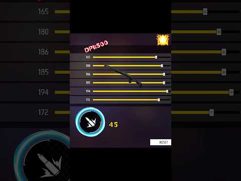 Free fire Best Headshot Setting⚙️ Vivo V56 Sensitivity free fire headshot setting | free fire????????