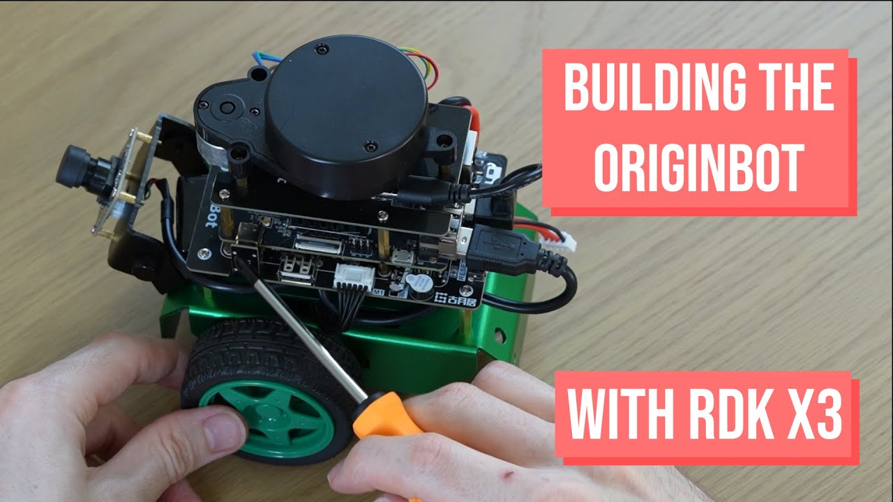 Building the OriginBot | RDK X3 Robot