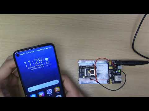 ESP32-Cam Wiring on Breadboard + Power Supply & establishing video stream to phone (Bugs & Fixes)