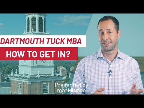 How to Get Into Dartmouth Tuck