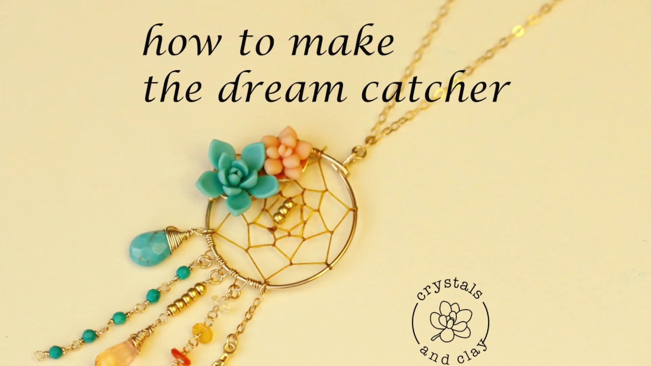 how to make a mini dream catcher