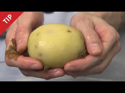 Potato Peeling Trick - Easy Potato Idea