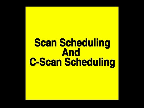 SCAN SCHEDULING |C-SCAN SCHEDULING|OPERATING SYSTEMS |DISK SCHEDULING