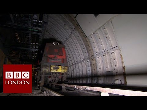 London's underground mail train - BBC London News