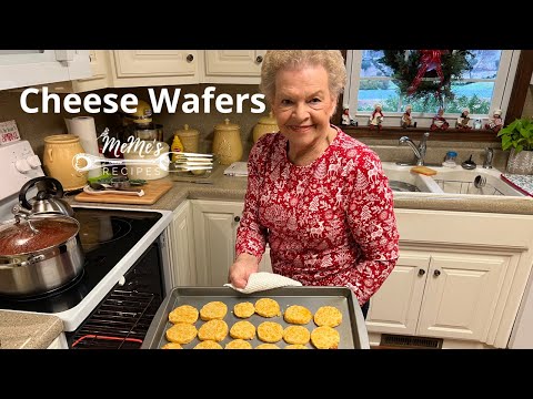 MeMe's Recipes | Cheese Wafers