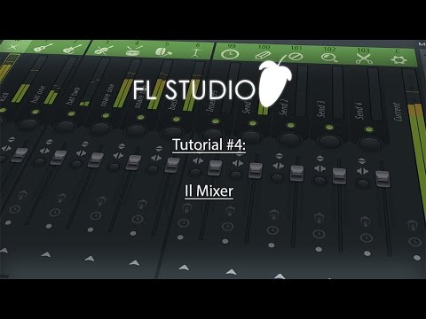 Fl Studio 12 Tutorial #4 Il Mixer – Fl Studio 12 Tutorials