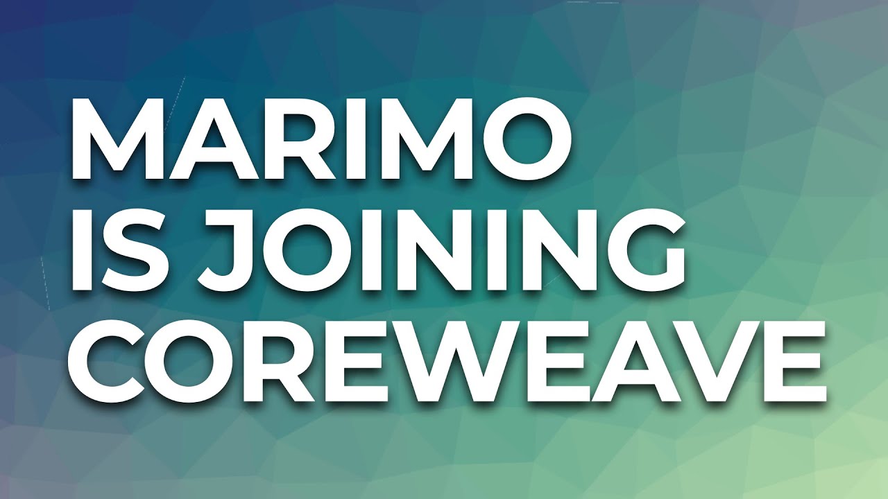 marimo is joining CoreWeave - time for an FAQ