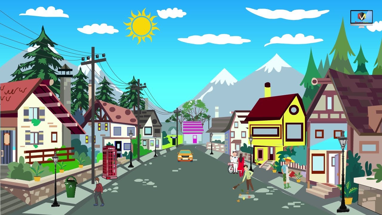 Simple 2D Animation Cartoon made in Adobe Animate cc/ Flash.