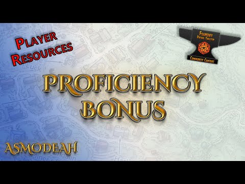 Player Resources - Proficiency Bonus Explained