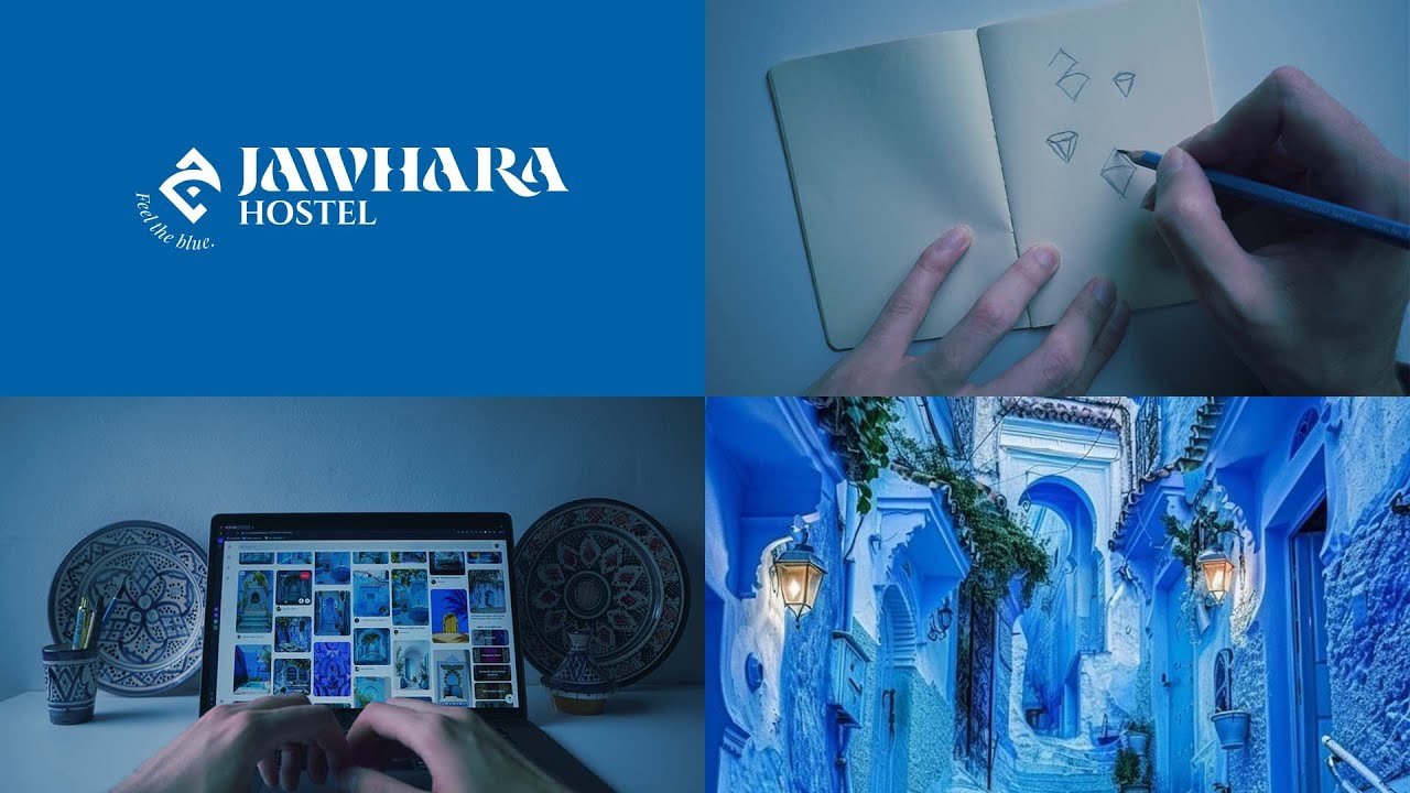 Designing a Brand Identity for a Hostel in Chefchaouen: Behind the Process