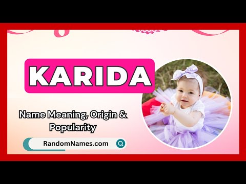 Karida - Baby Girl Name Meaning, Origin & Popularity - RandomNames.com