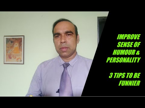 IMPROVE YOUR SENSE OF HUMOR & PERSONALITY | 3 TIPS TO BE FUNNIER | HUMOR | SUSHIL TIWARI | HINDI