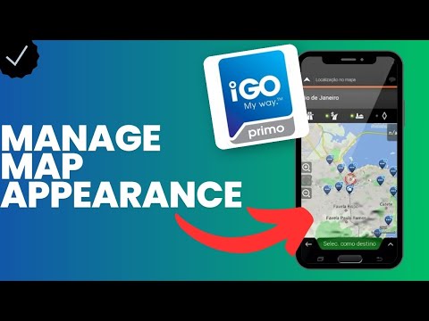 How to manage the map appearance in Igo Navigation?