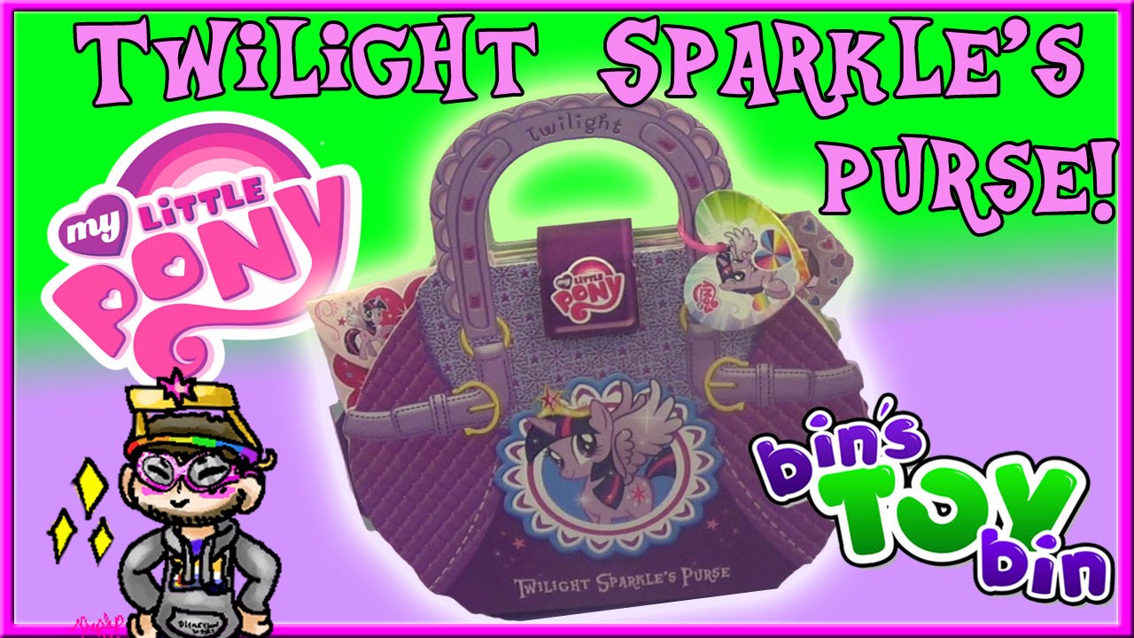 What's Inside Twilight Sparkle's Purse?? My Little Pony Review by Bin's Toy Bin