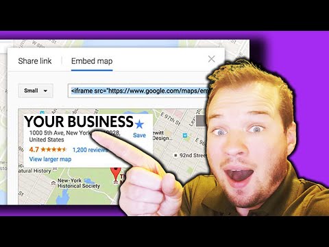 How To Embed A Google Map On Wordpress | Local SEO Hack