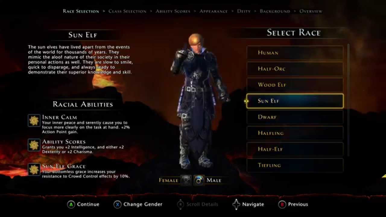 Neverwinter Closed Beta - Character Customization (Xbox One)