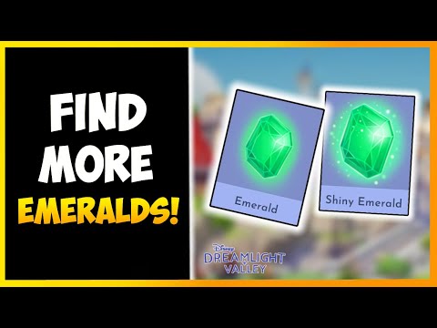 Disney Dreamlight Valley - How To Get Emeralds Easily (Tips and Tricks)