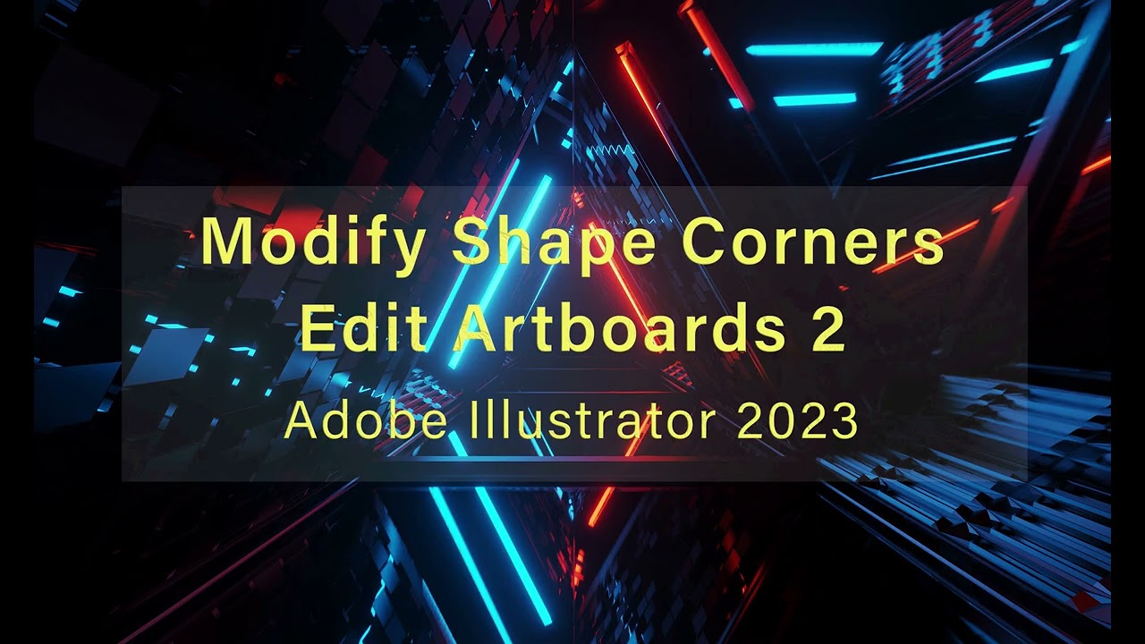Adobe Illustrator Certification Tutorial 2023 part 1