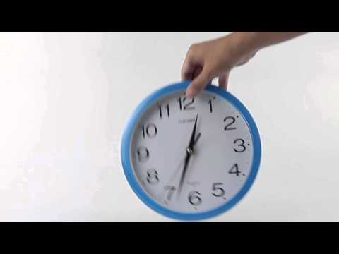 9 Inch Bright Circle Wall Clock ยป PG5719