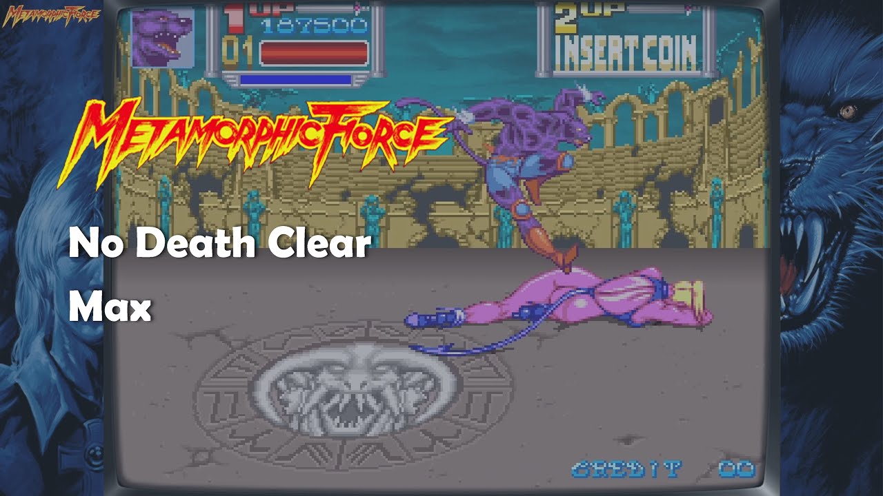 Metamorphic Force (Arcade) 1CC No Death with Max (Default Difficulty)