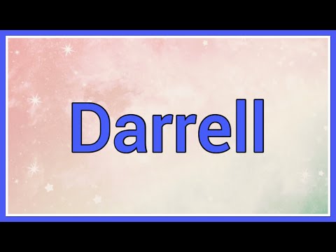 Darrell | Name Origin Meaning Variations