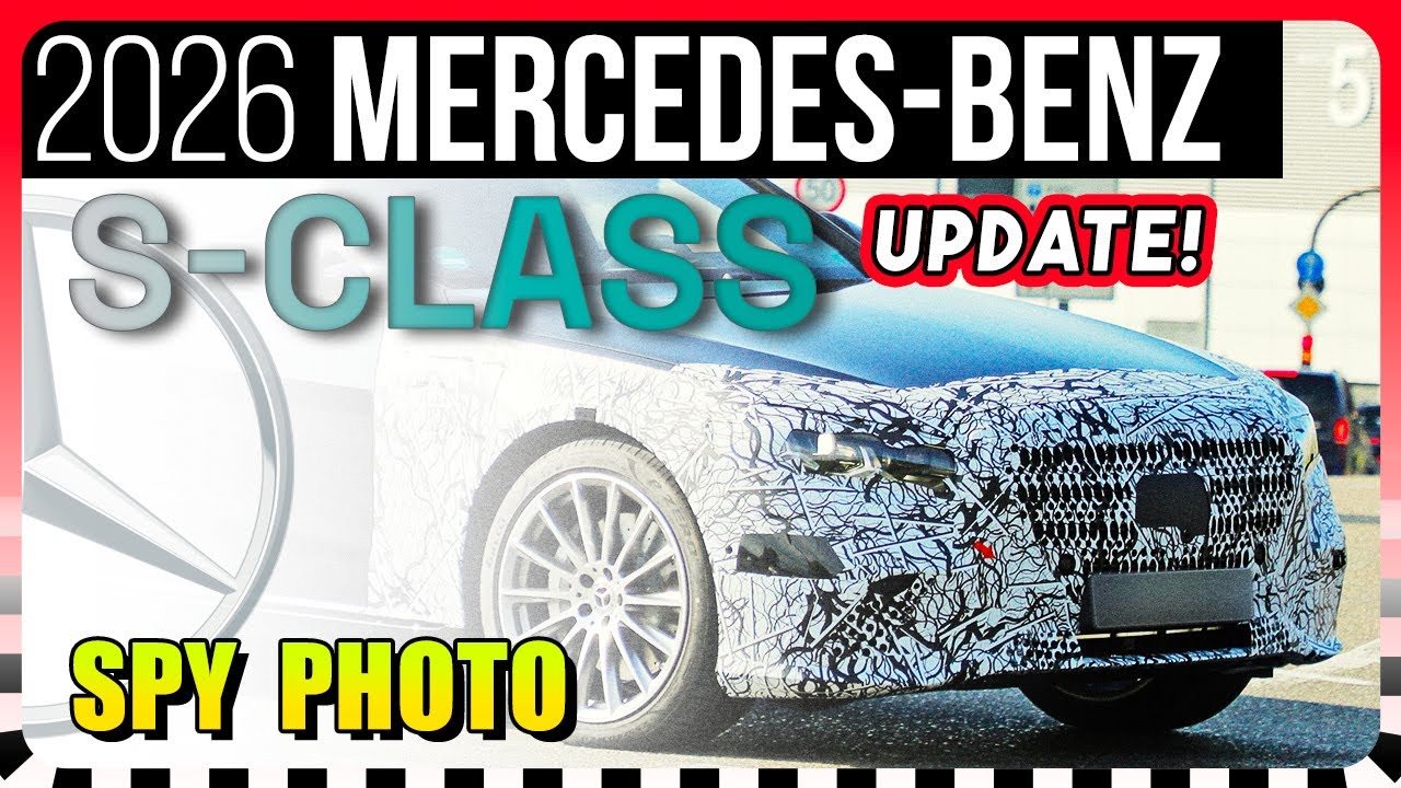2026 Mercedes S-Class Points Its Fresh Nose and Starry Headlights at ...
