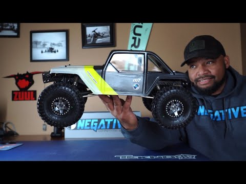 Negative G RC SC-v1 | SCX10iii AiO Chassis Conversion Kit 😃 | LCG Crawler