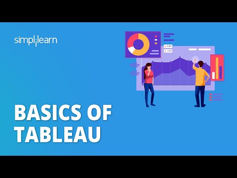 Basics Of Tableau | Learn Tableau Basics In 5 Hours | Tableau Training For Beginners | Simplilearn