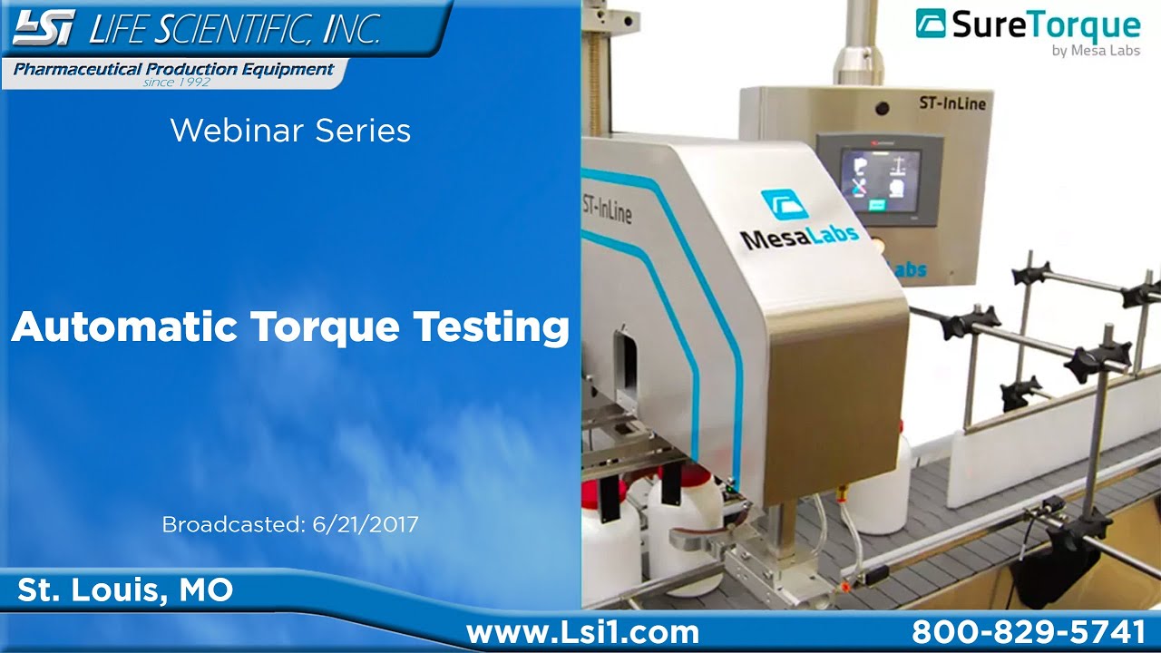 Automatic Torque Testing - MesaLabs