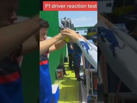 F1 Driver Reaction Test #shorts