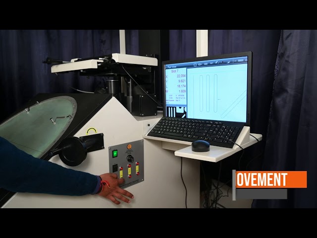 Profile Projectors - Slant Screen Vertical Profile Projector ...