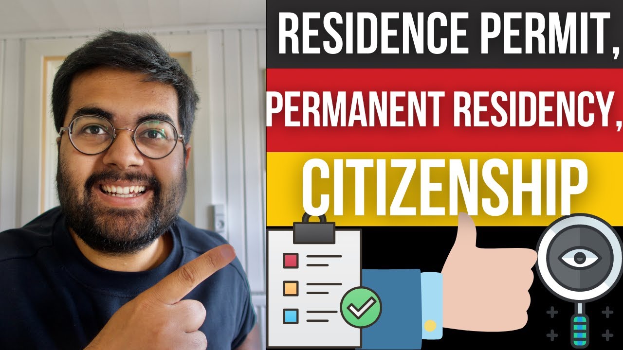 Step by Step: The German Residence Permit, Permanent Residency and Citizenship: How many Years?🇩🇪