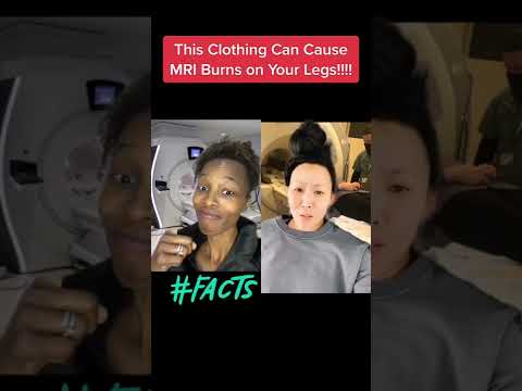 Did you know this clothing could burn you in the MRI scanner?