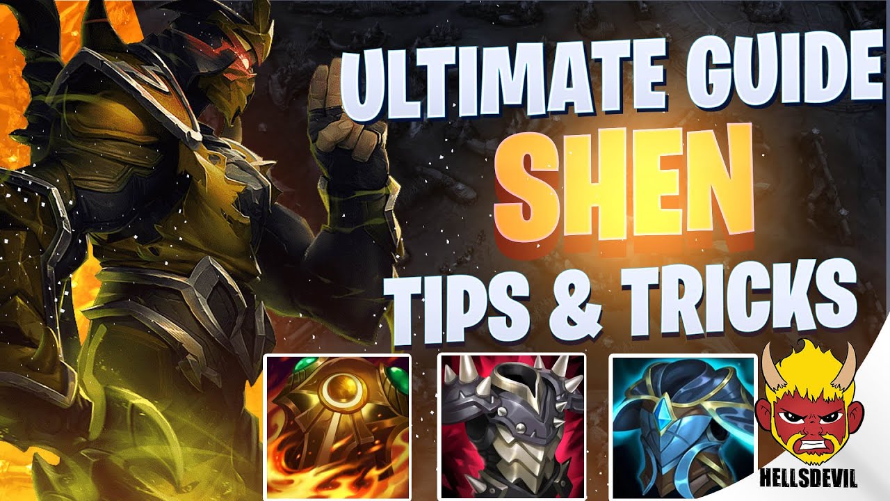 WILD RIFT ULTIMATE SHEN GUIDE | TIPS & TRICKS | Guide & Build