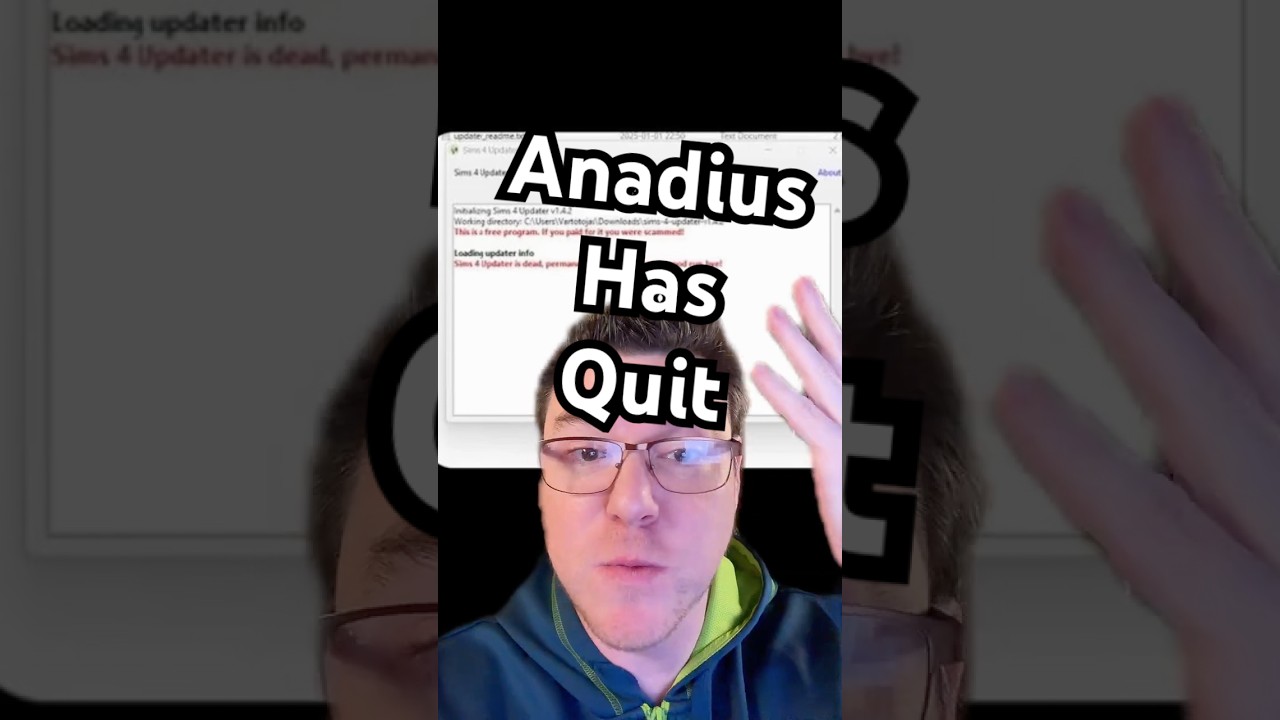 Popular The Sims 4 pirate Anadius has QUIT #TheSims #TheSims4 #Sims4 #SimsNews #Anadius