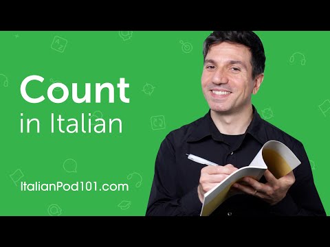How to Count in Italian?